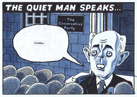 The Quite Man speaks… - Cartoon Gallery
